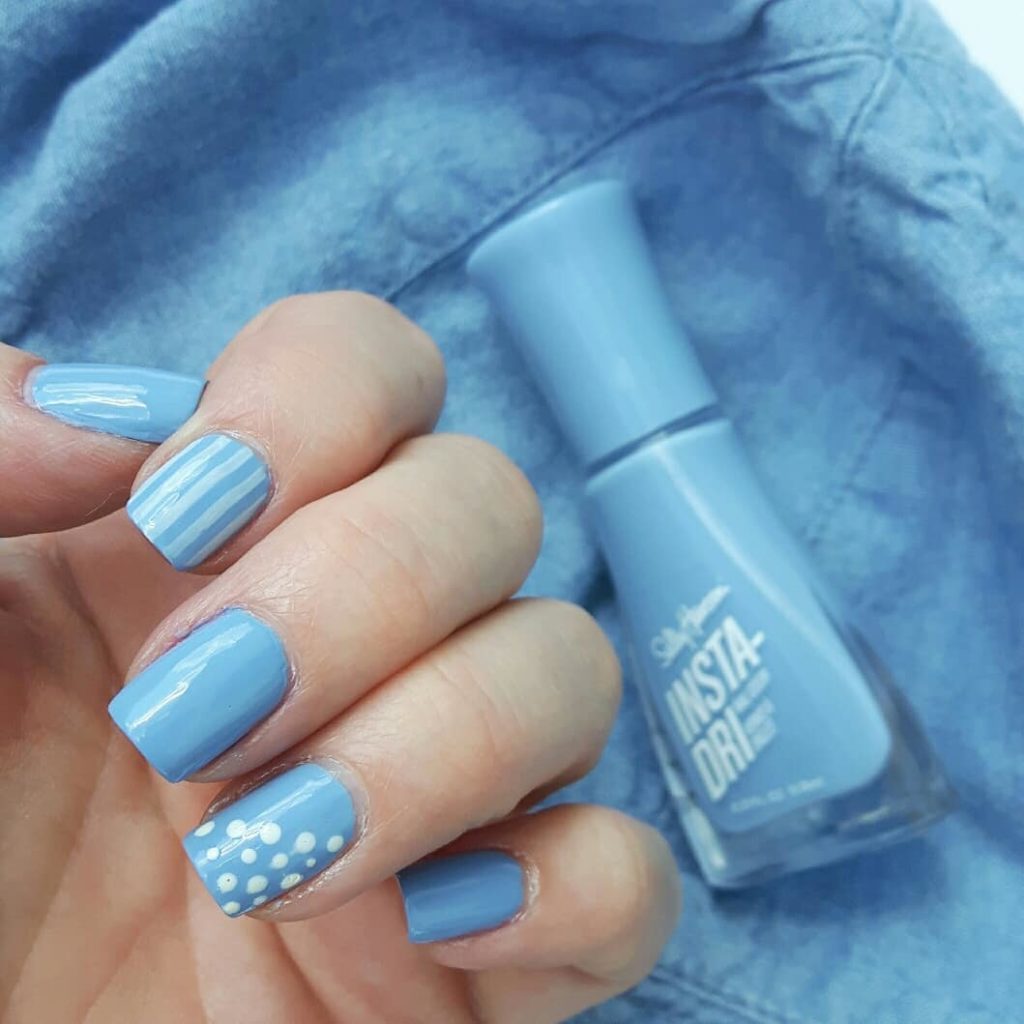 UNHAS DECORADAS AZUL 2021 → Ideias, Fotos e Passo a Passo