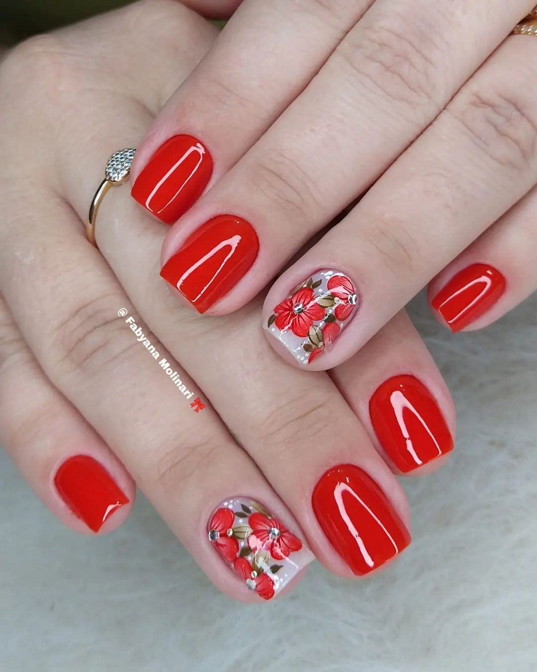 Unhas Decoradas Simples - idéias delicadas para você fazer sozinha ...
