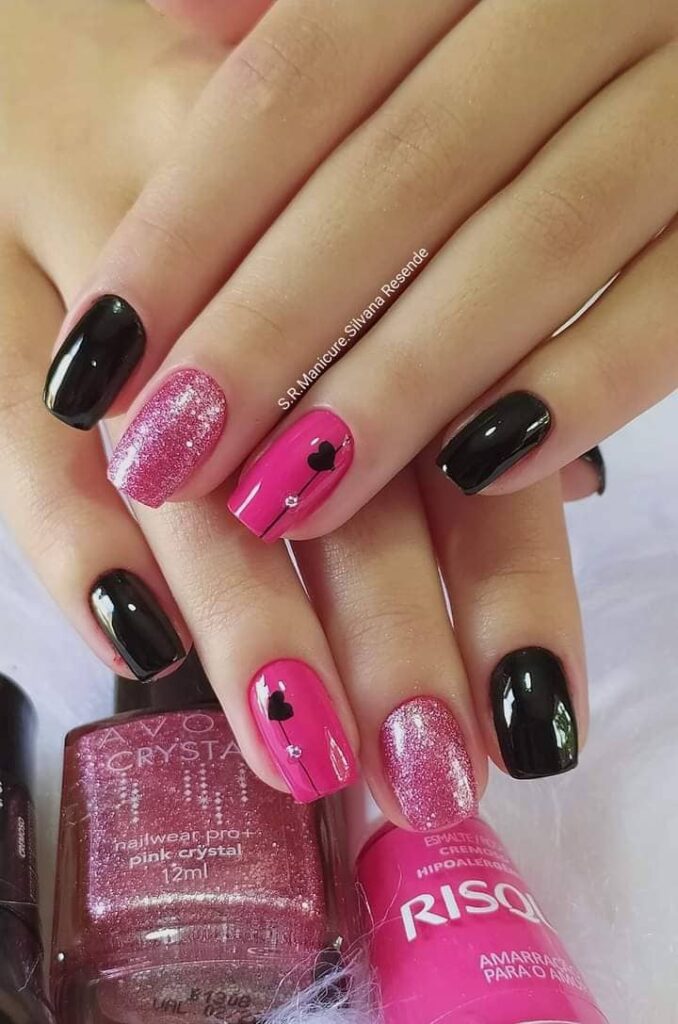 Unhas Rosa incrivelmente delicadas - Amei todas e você tambem vai ...