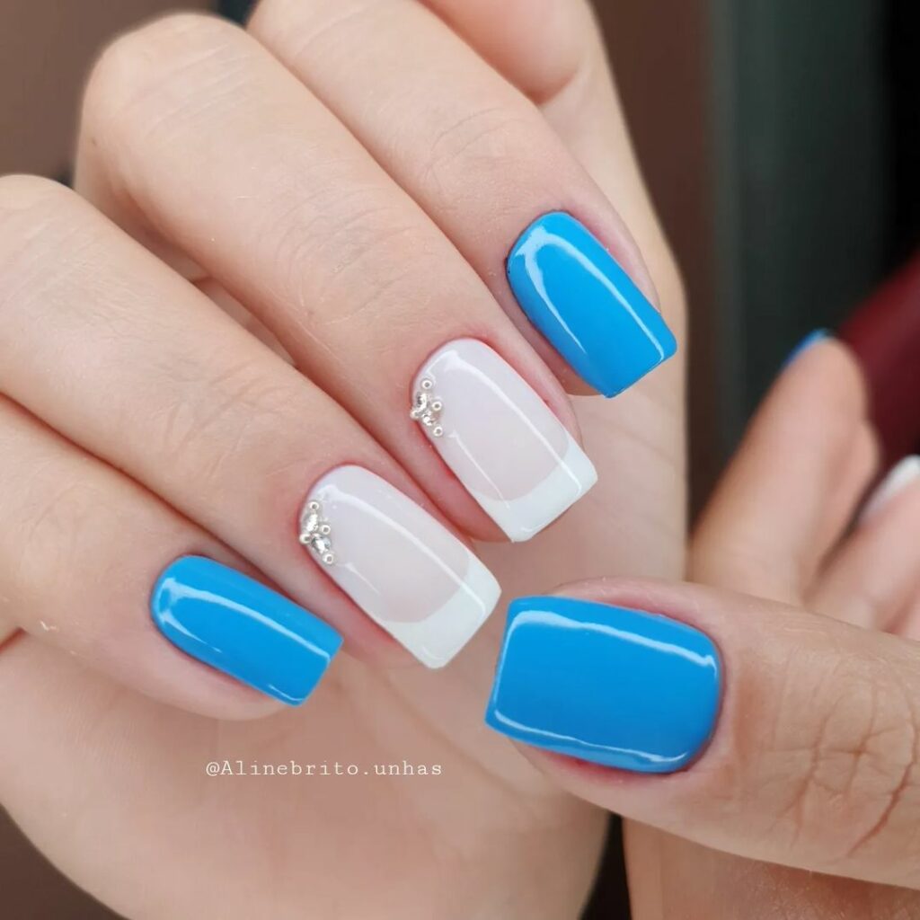 Serenidade e Versatilidade: 20 Unhas Decoradas com Esmaltes Azul ...