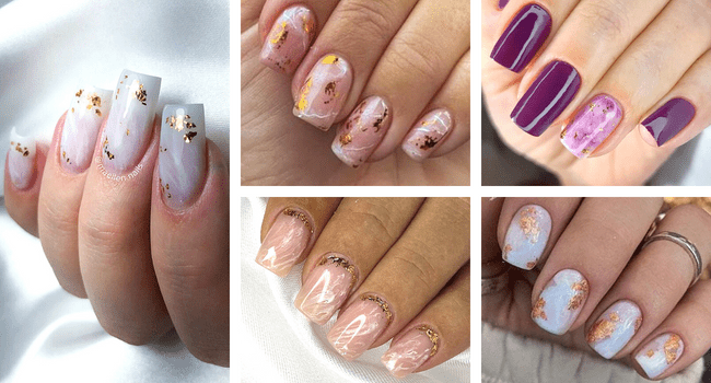 30 Unhas Marmorizadas lindas! Recomendo que venha dar uma olhada nessas ...